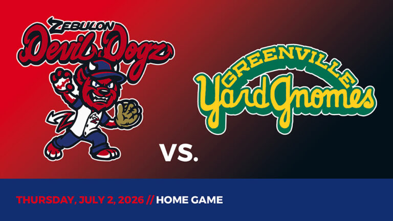 Devil Dogz vs. Greenville Yard Gnomes | Zebulon Devil Dogz Baseball Team